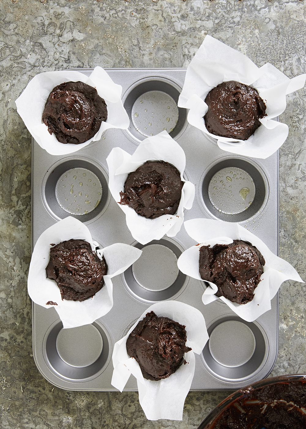 Choc fudge muffins with ice-cream and chocolate sauce Recipe | Better ...