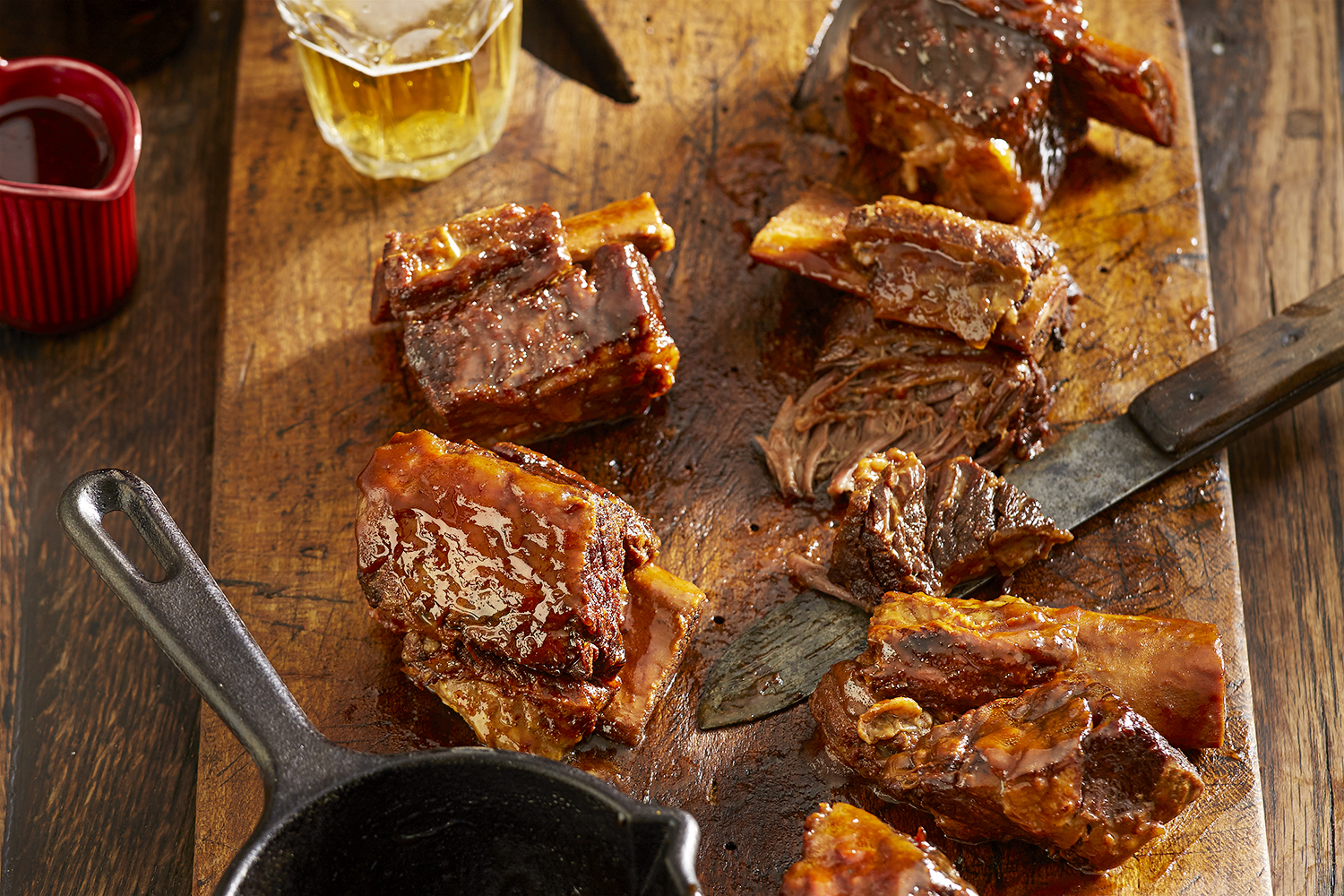 Fall-apart ginger beer and rum beef ribs Recipe | Better Homes and Gardens