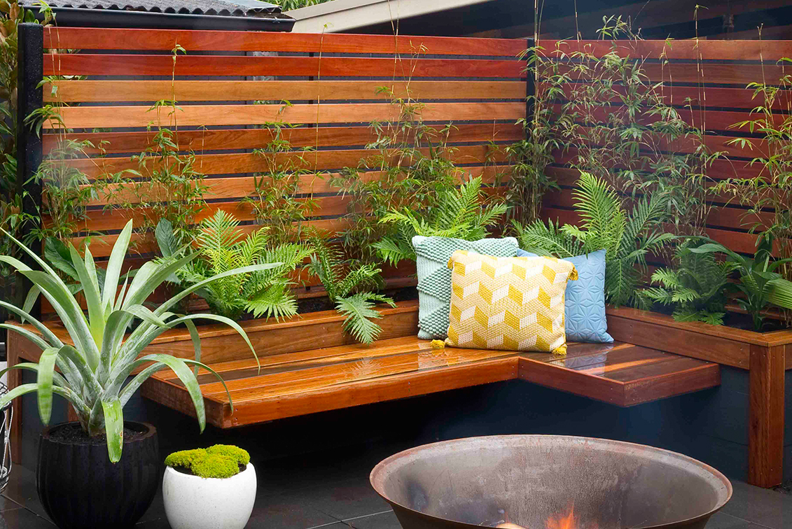 How to build a bench seat and planter box | Better Homes and Gardens