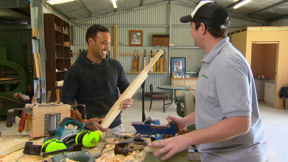 Hayden The Bespoke Bat Maker | Better Homes and Gardens