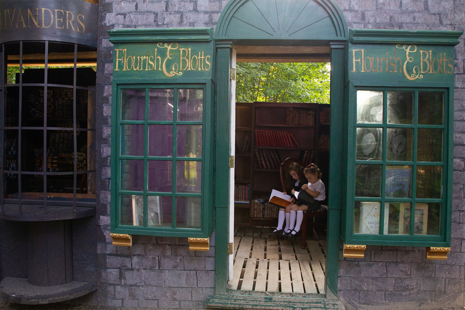 How these parents recreated Diagon Alley in their backyard | Better ...