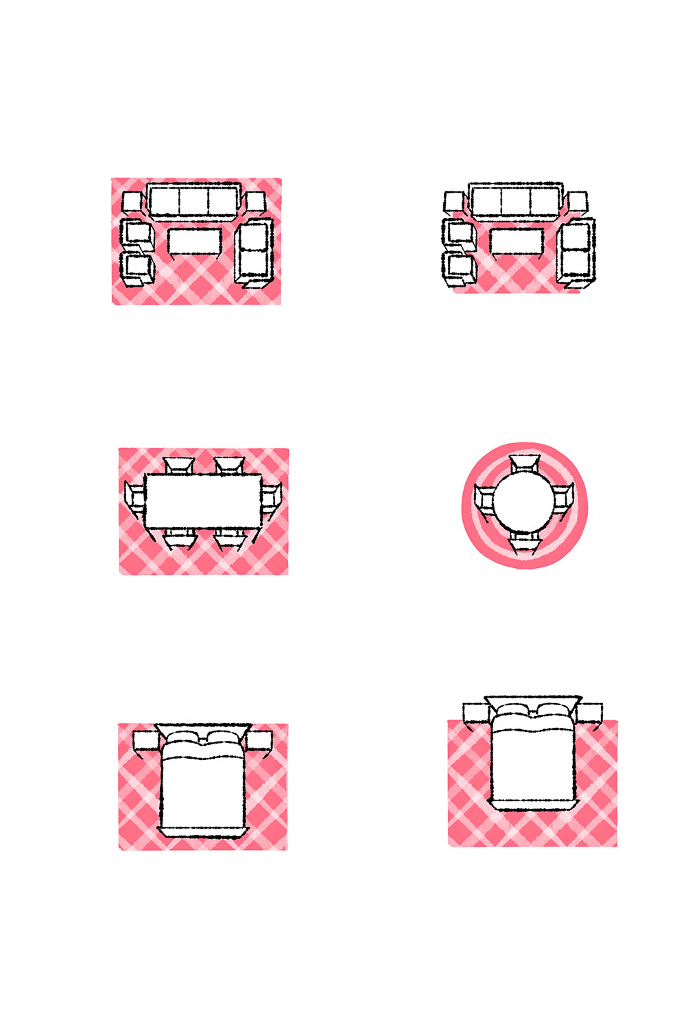 How can you choose the right size rug for your room | Better Homes and ...