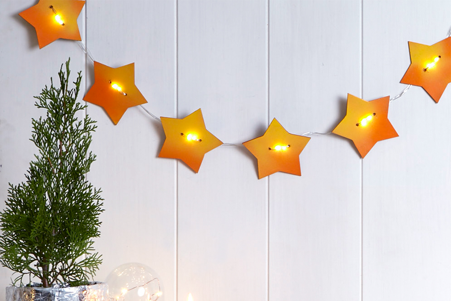 DIY star bunting lights | Better Homes and Gardens