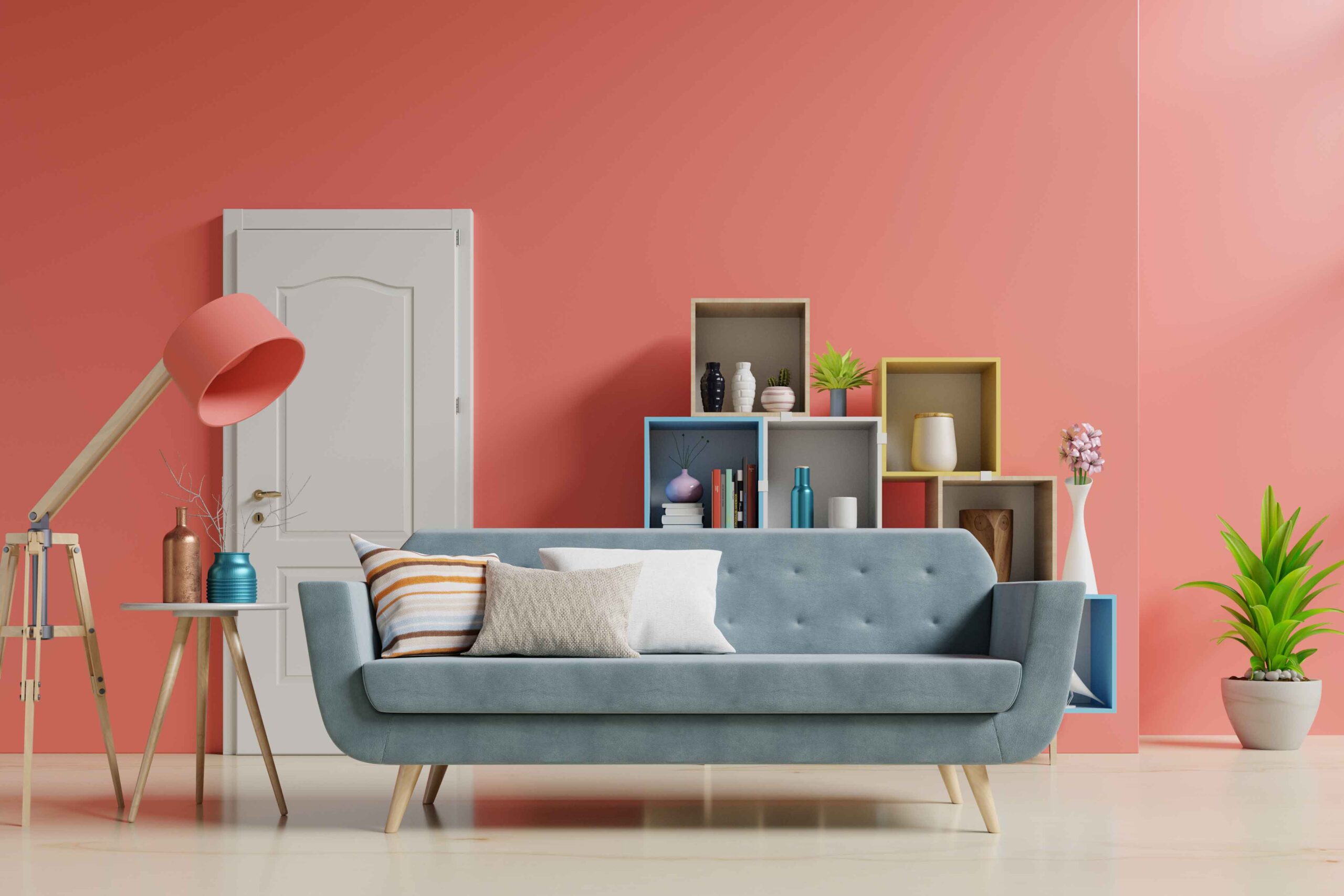 How to decorate a room with coral | Better Homes and Gardens