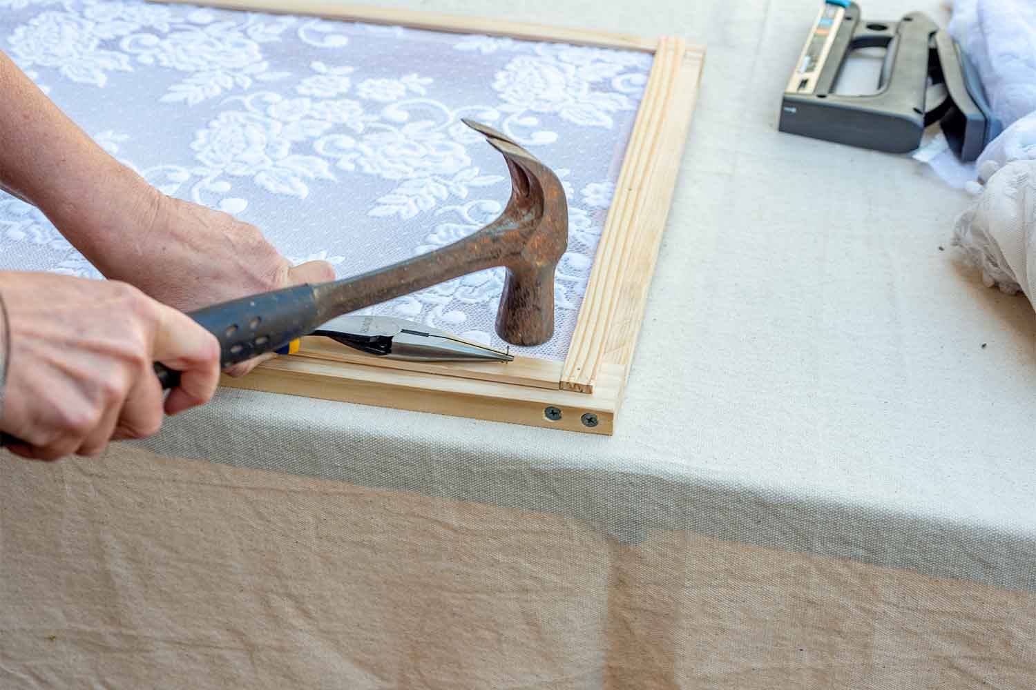 DIY lace flyscreen | Better Homes and Gardens