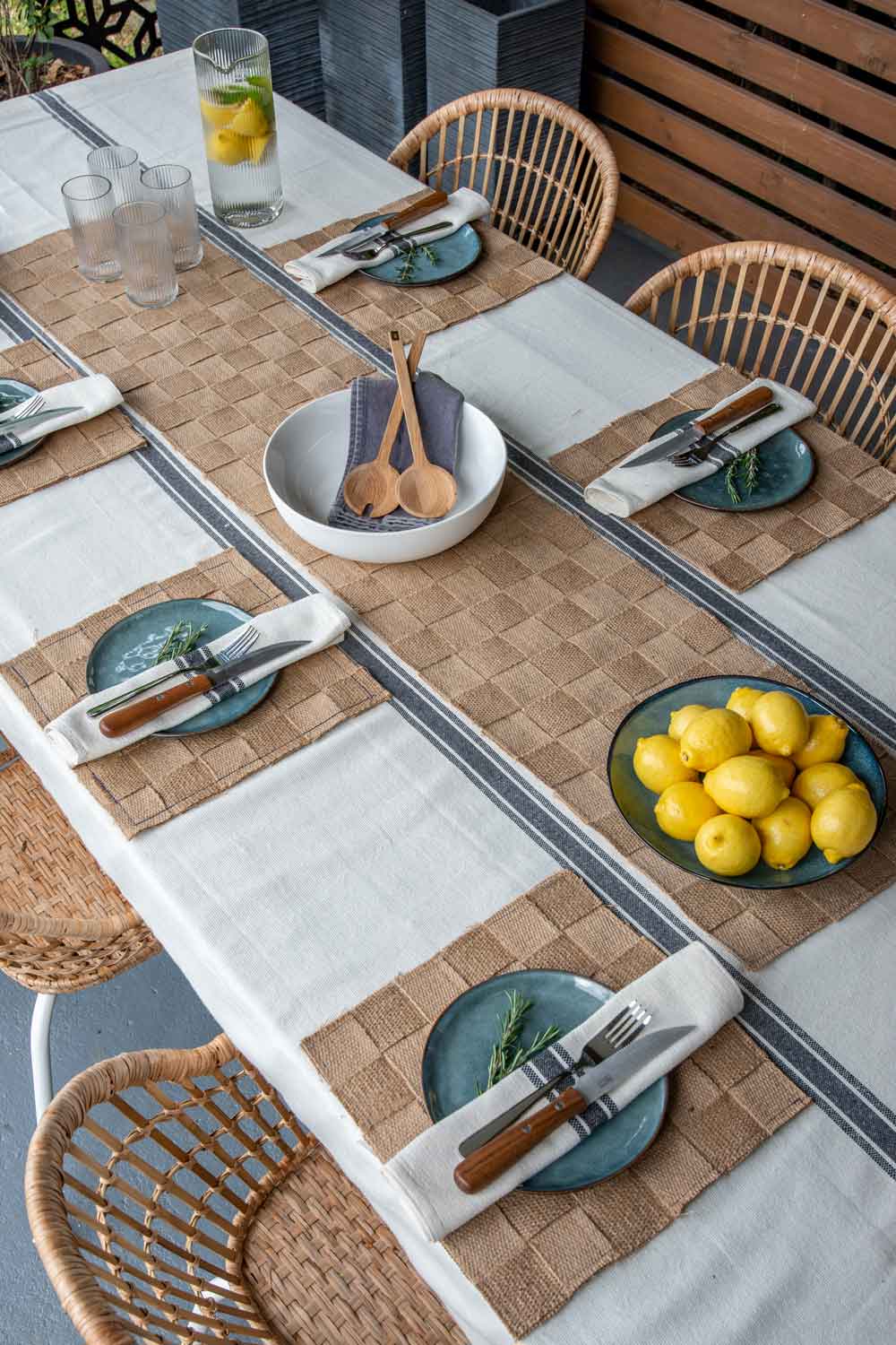 Woven table runner craft project | Better Homes and Gardens