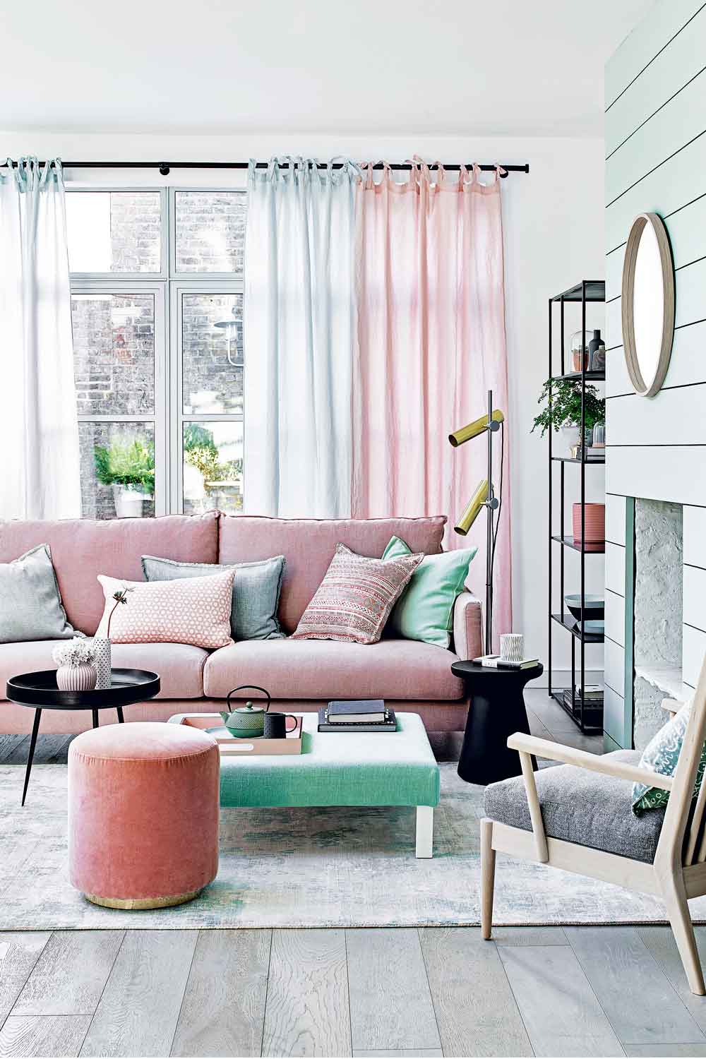 How to decorate a room with pink and mint | Better Homes and Gardens