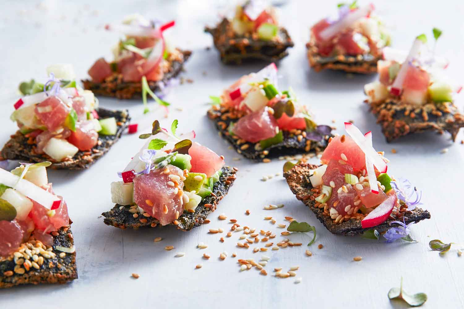Nori cracker poké recipe Recipe | Better Homes and Gardens