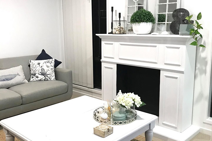 Incredible hack turns a $50 TV unit into a Hamptons-style fireplace ...