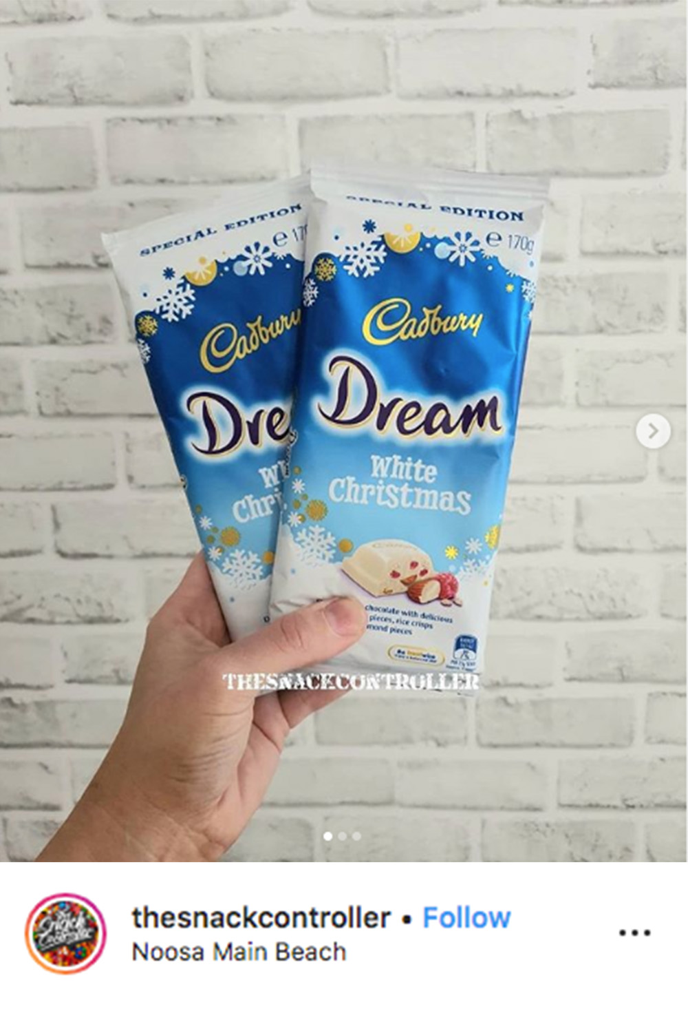 Cadbury ‘white Christmas’ chocolate blocks are here | Better Homes and ...