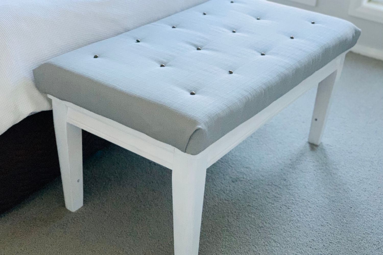 Reader Project: Coffee Table to Hamptons-Style Ottoman | Better Homes ...