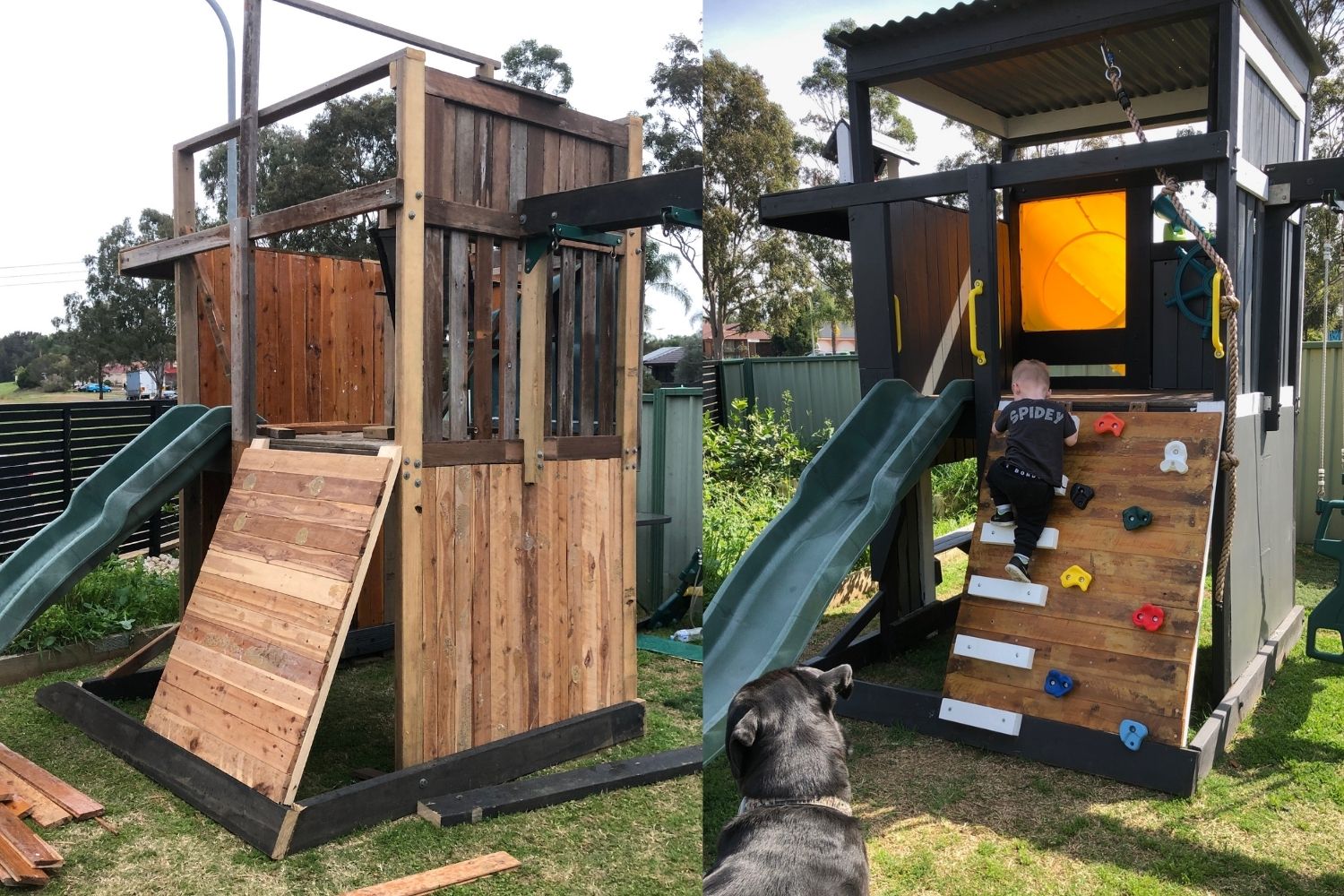 How one mum made an at-home playground for her son for $350 | Better ...