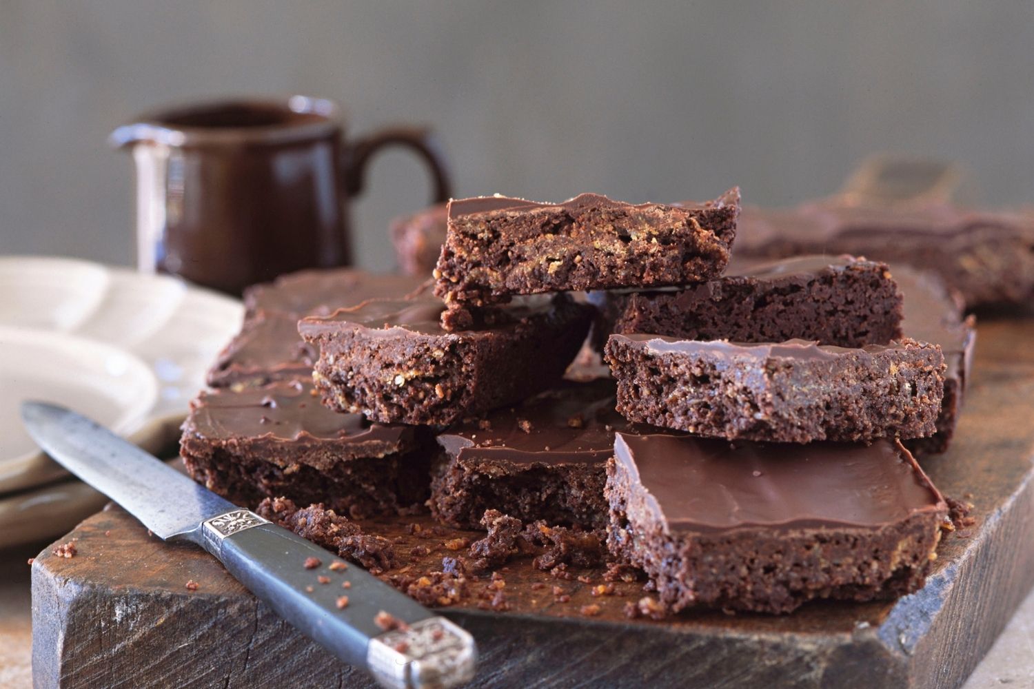 Crunchy Chocolate Slice Recipe | Better Homes and Gardens