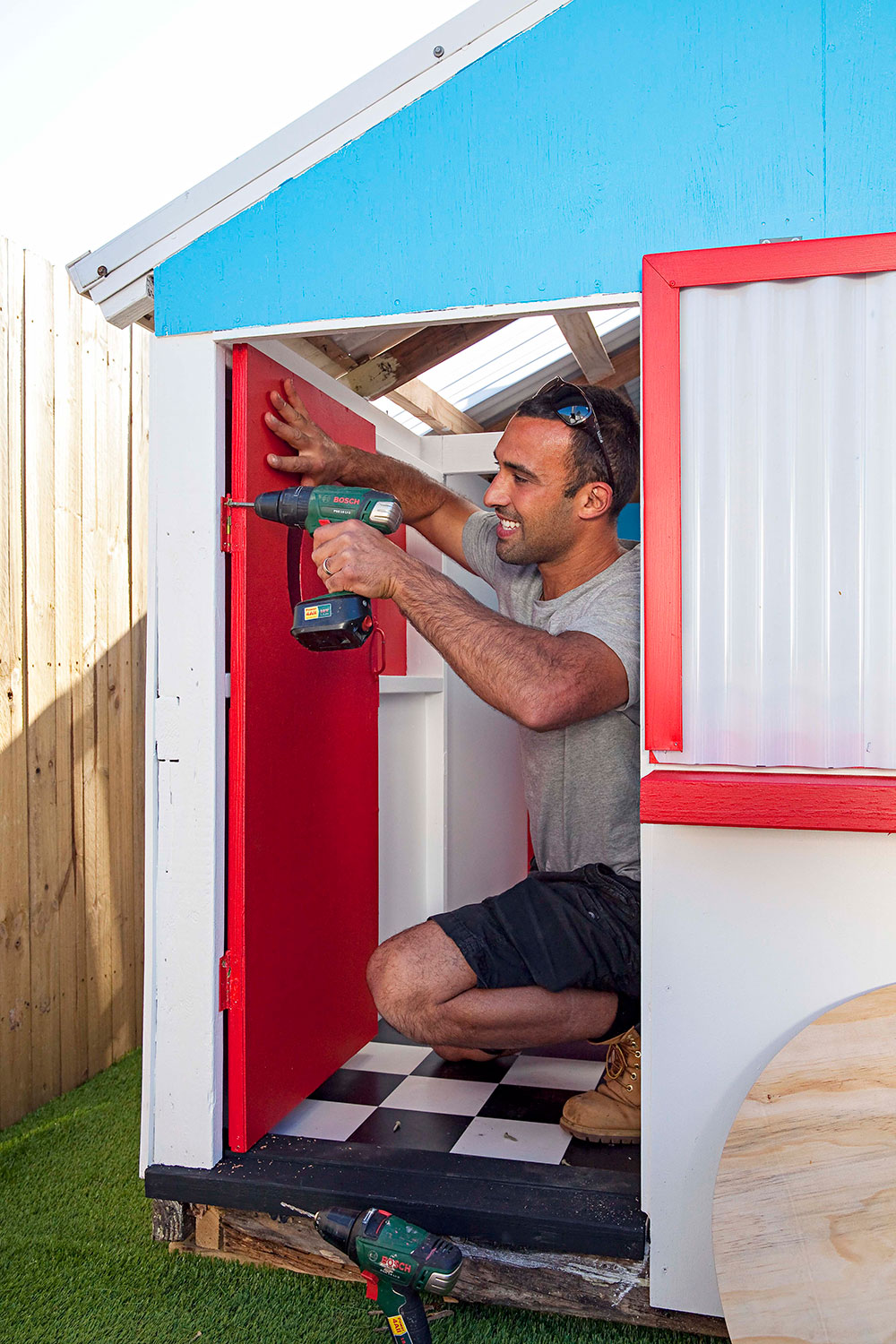 Old cubby transformed into a dream doughnut shop | Better Homes and Gardens