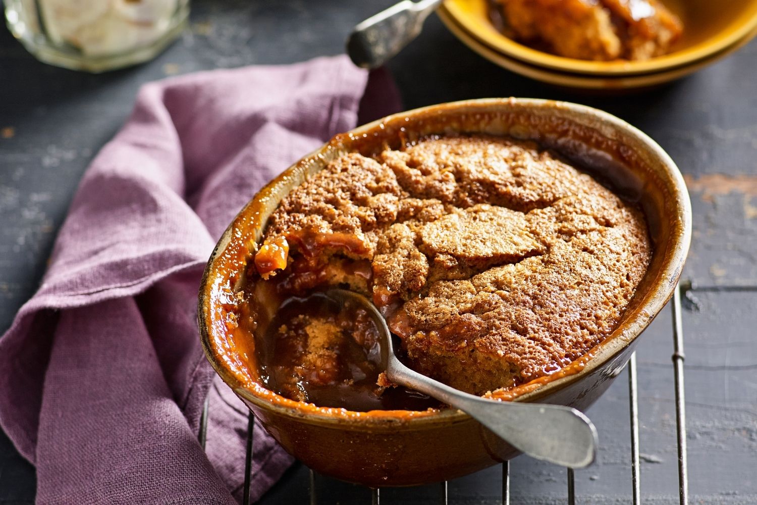 Self-saucing caramel pudding Recipe | Better Homes and Gardens