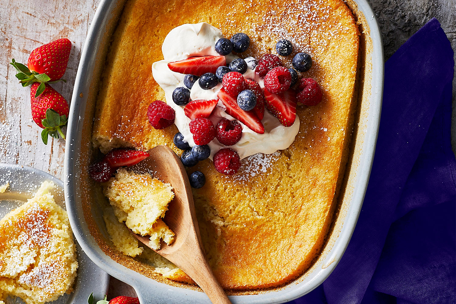 Lemon fluff cake Recipe | Better Homes and Gardens