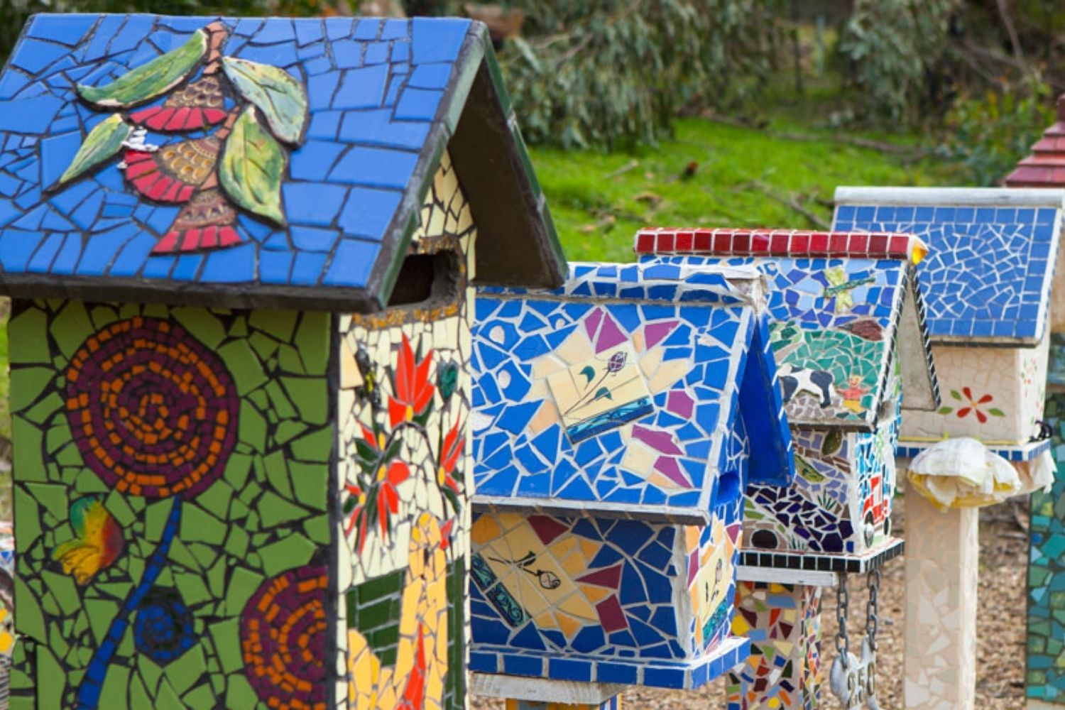 How to make a mosaic letterbox | Better Homes and Gardens