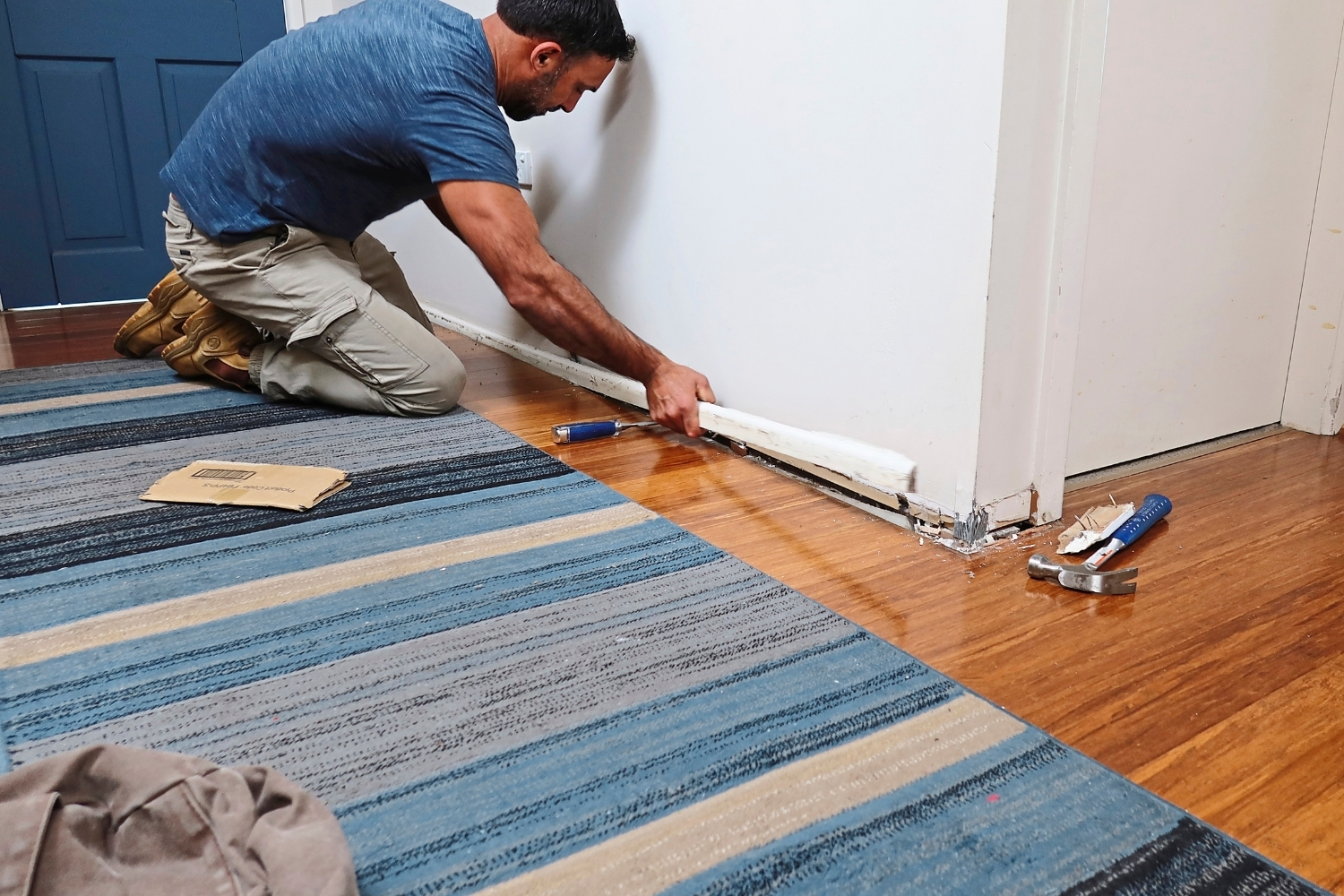 How to replace skirting | Better Homes and Gardens