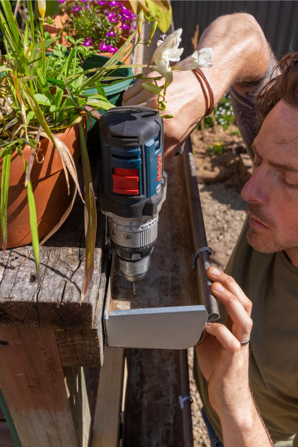 How to make a hydroponic gutter garden | Better Homes and Gardens