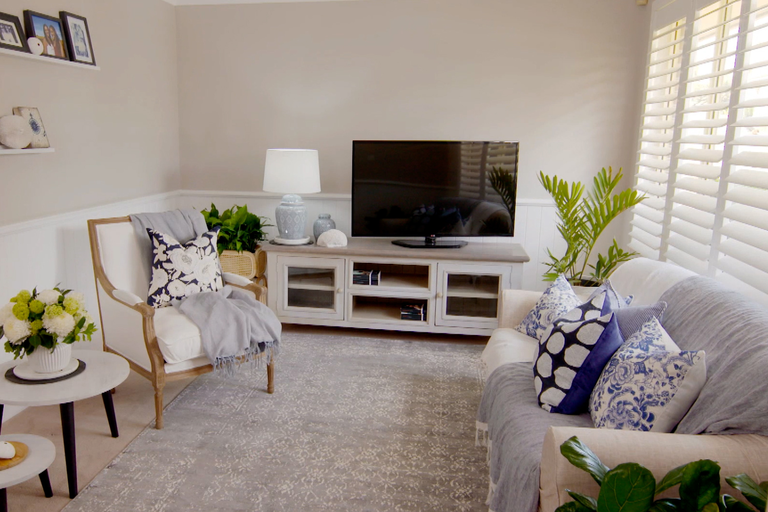 How to create a Hamptons lounge room | Better Homes and Gardens