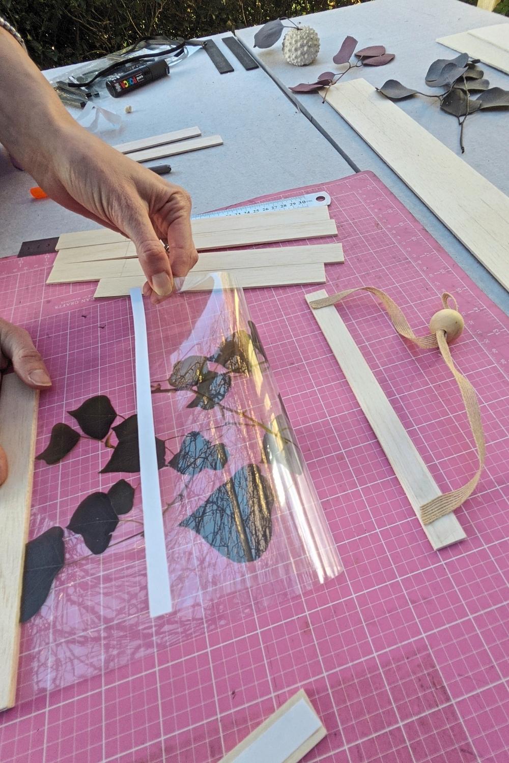 How to make your own hanging window art | Better Homes and Gardens