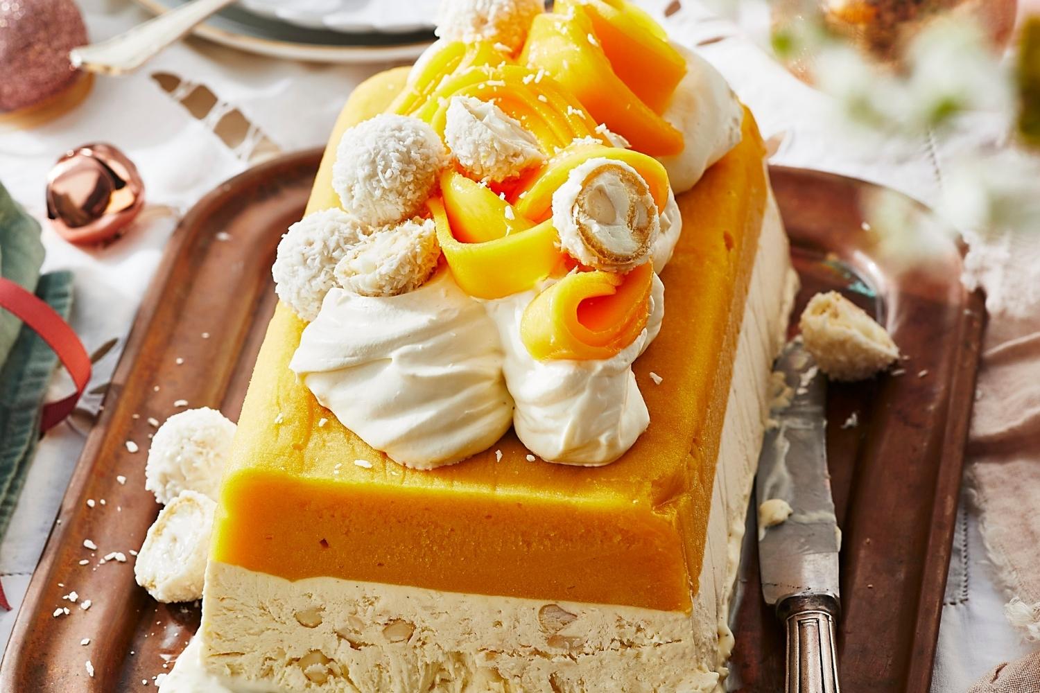 Mango ice-cream cake recipe Recipe | Better Homes and Gardens