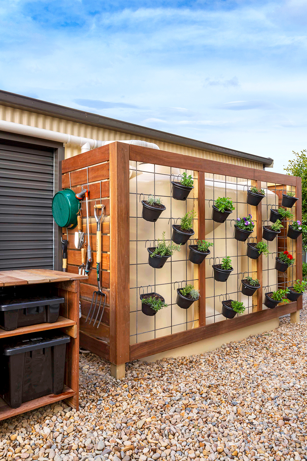 6 ways to make a handy potting station for your backyard | Better Homes ...