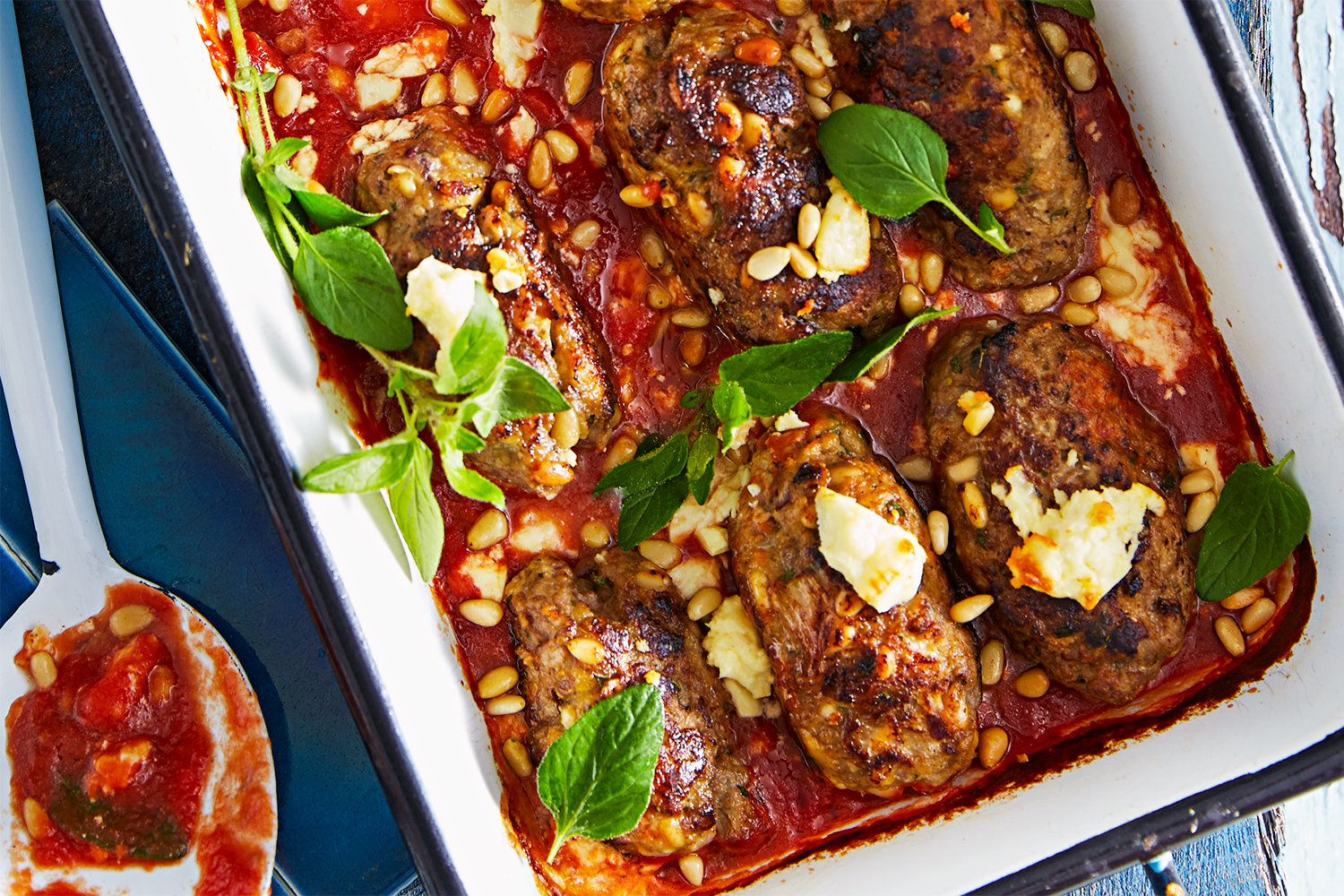 Tray-baked Greek sausages recipe Recipe | Better Homes and Gardens