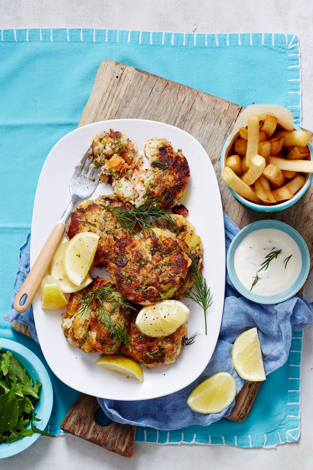 Crab and potato rissoles recipe Recipe | Better Homes and Gardens