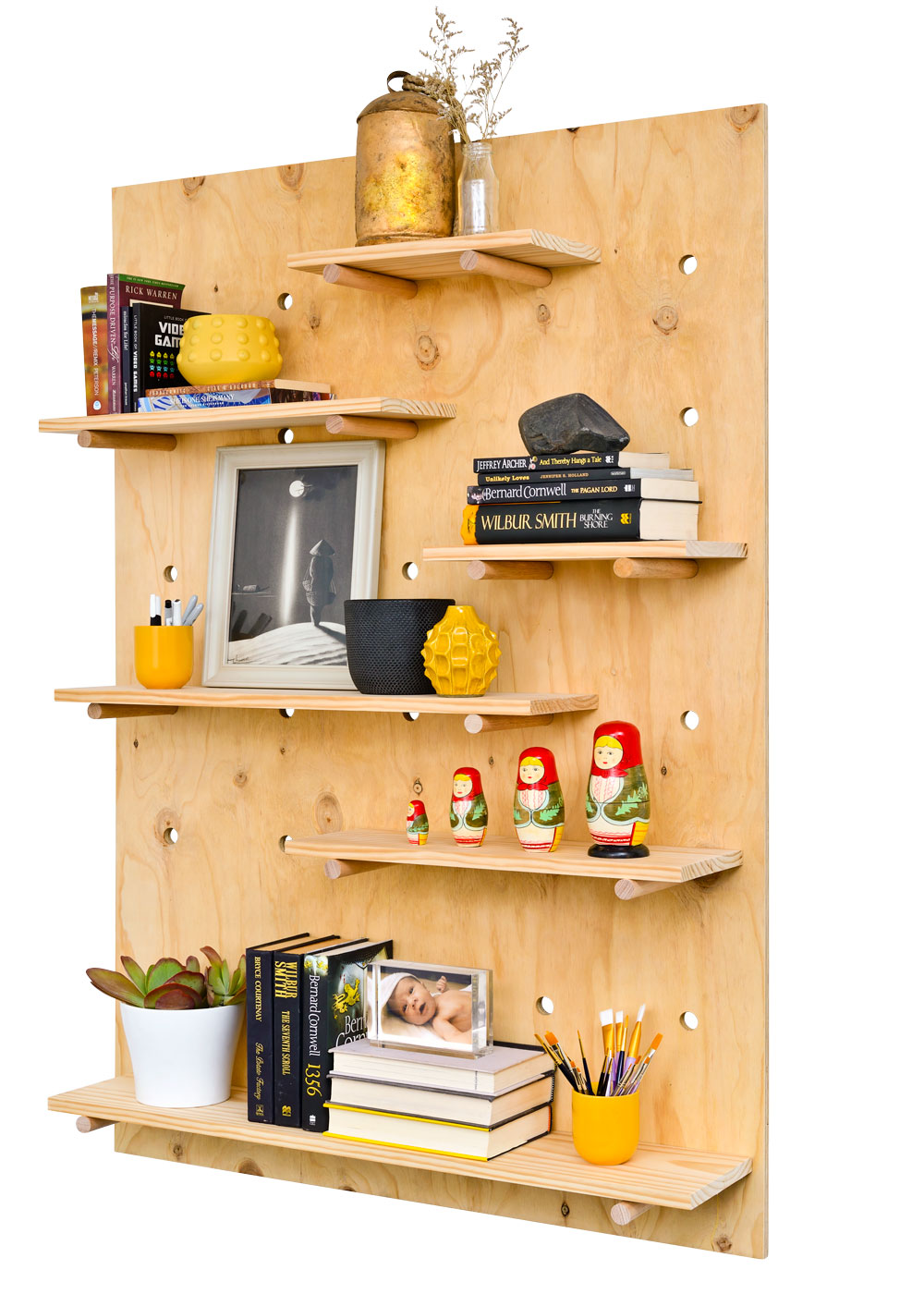 Garage DIY project: How to make a pegboard shelf | Better Homes and Gardens