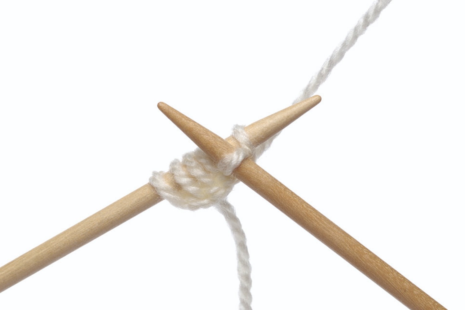 How to cast on knitting using the cable cast-on method | Better Homes ...