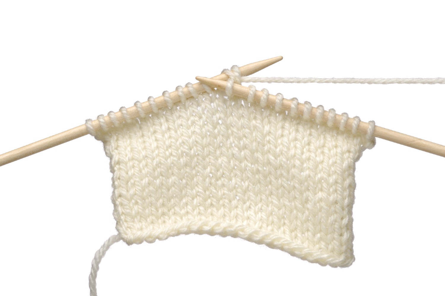How to knit two together (K2tog): step-by-step instructions for ...