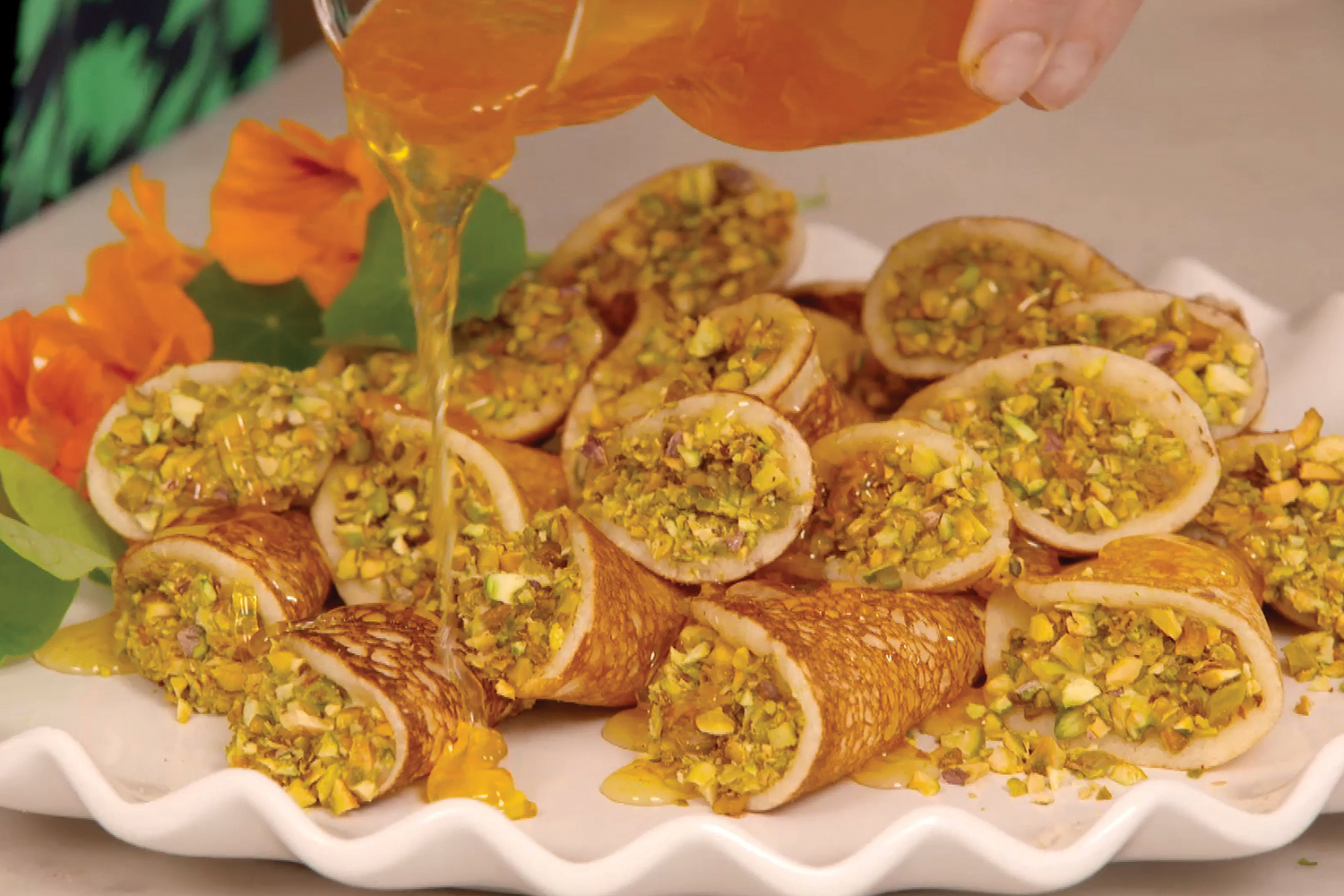 Middle Eastern pinch pancakes recipe Recipe | Better Homes and Gardens
