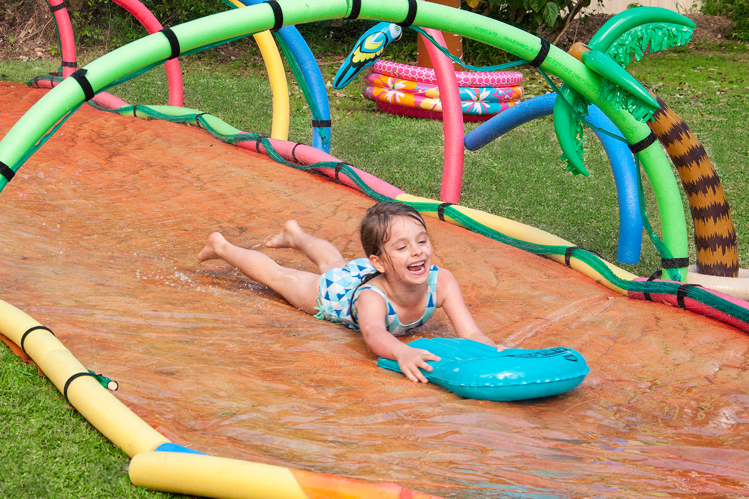 How to make a homemade slip and slide | Better Homes and Gardens