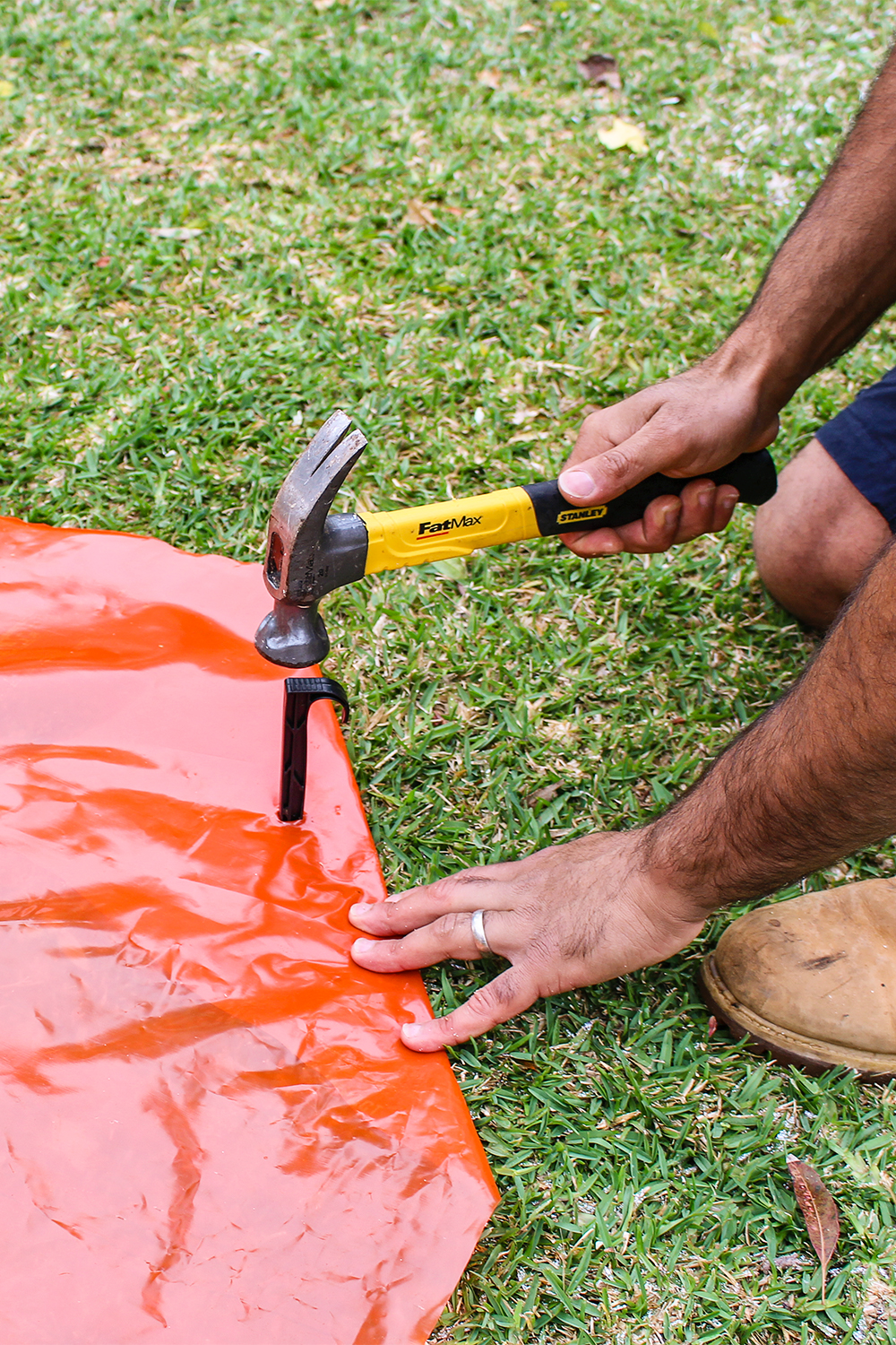 How to make a homemade slip and slide | Better Homes and Gardens