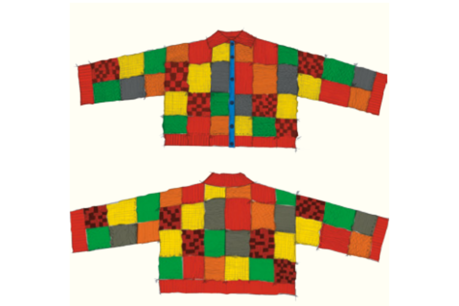 Harry Styles Cardigan: The Official JW Anderson Colour Block Patchwork ...