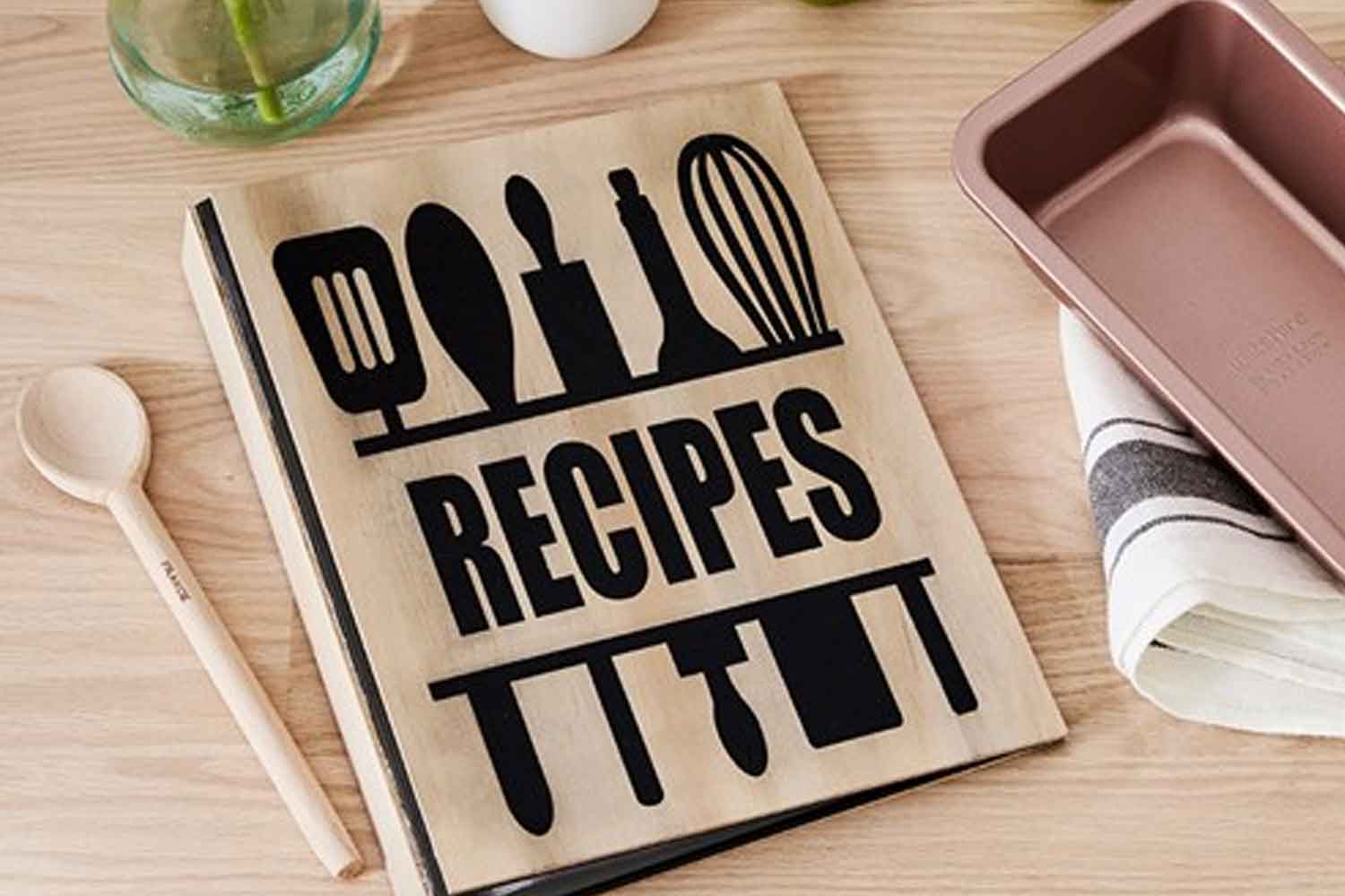 Make Your Own Personalised Cookbook with Cricut: The Perfect Gift ...