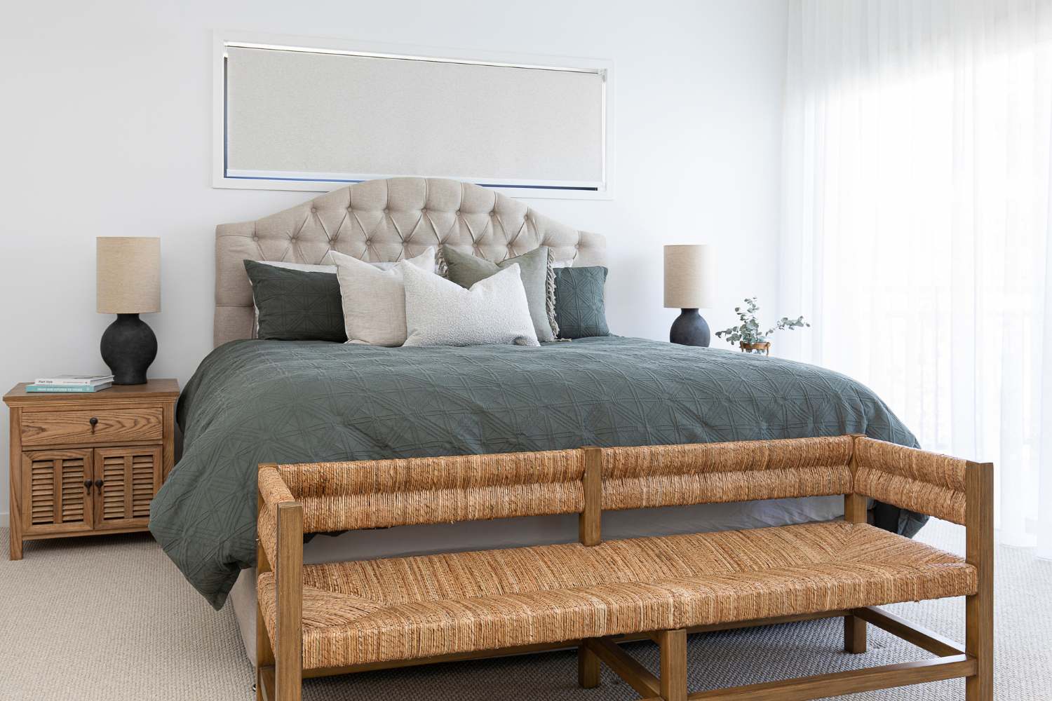 How To Style A Bed Under A Window | Better Homes and Gardens