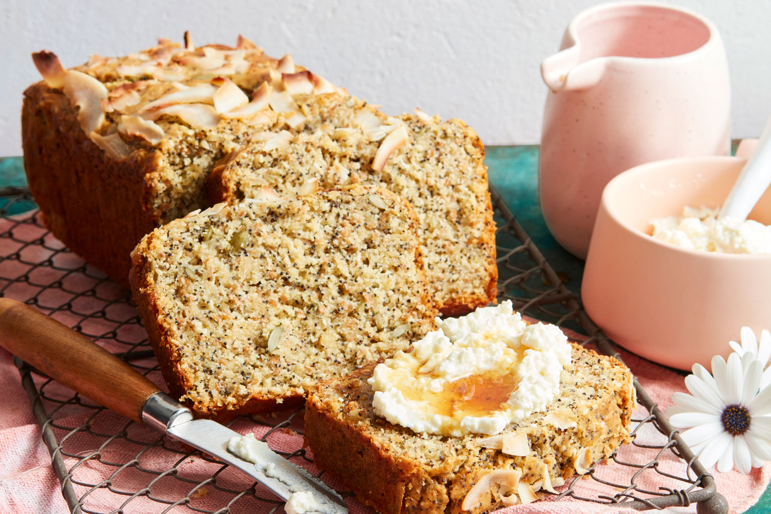 Breakfast Loaf Recipe Topped With Creamy Ricotta Recipe | Better Homes ...