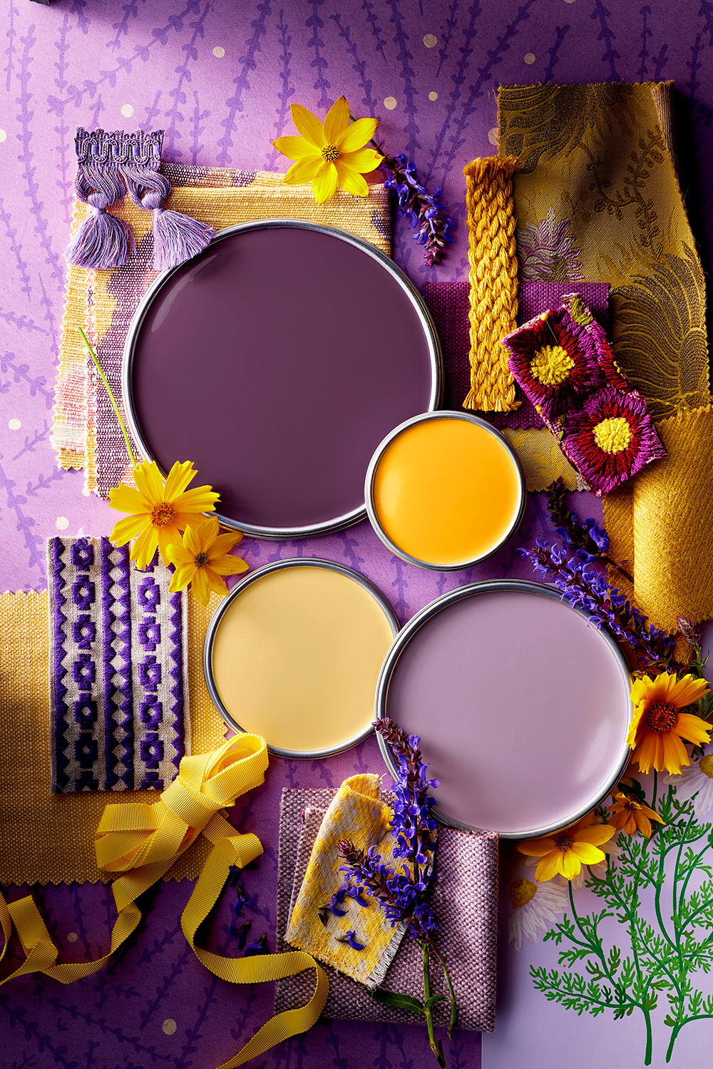 Colours That Go with Purple: 10 Complementary Colour Palettes | Better ...