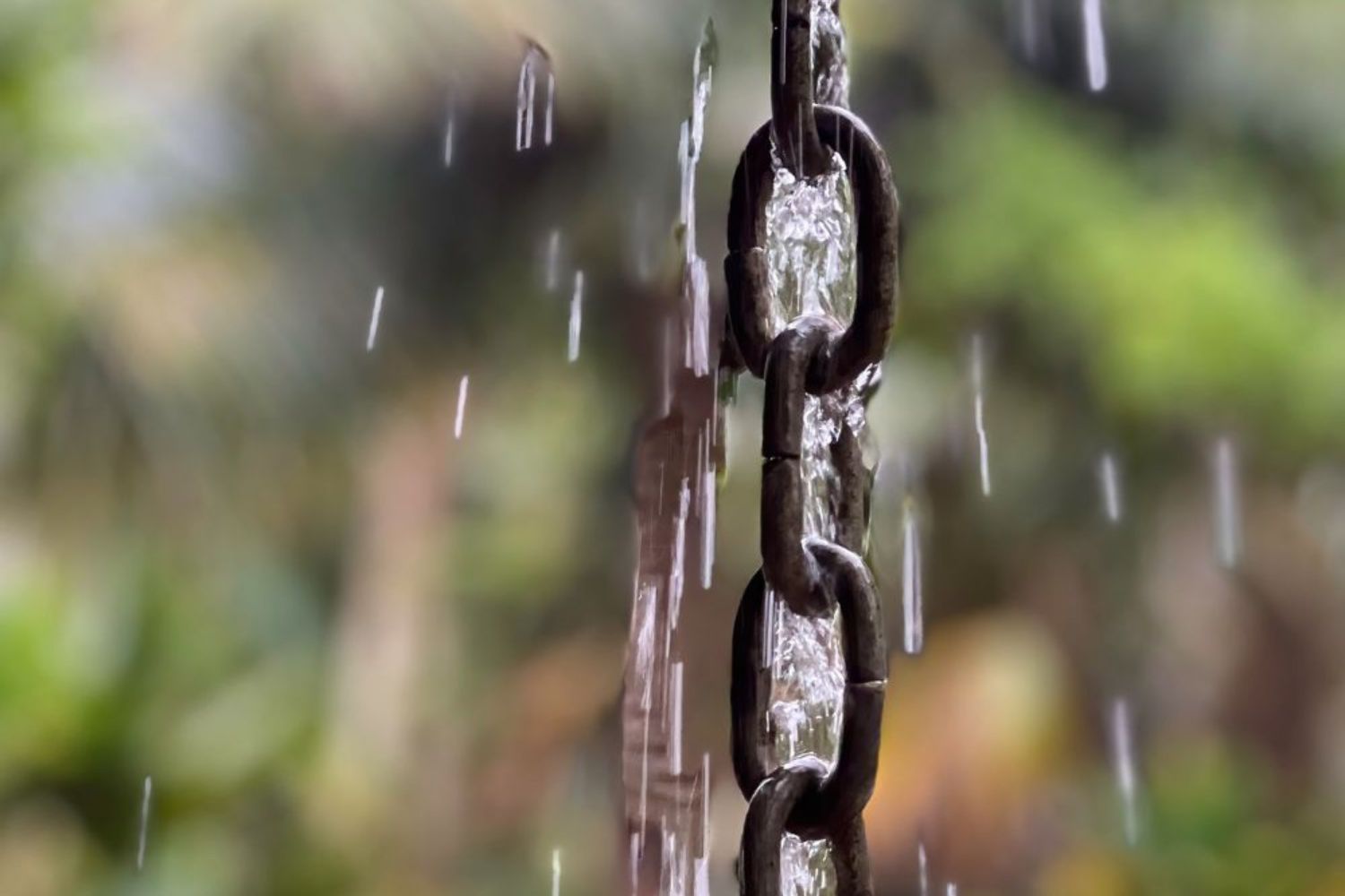 What is a rain chain and is it good for your garden? | Better Homes and ...