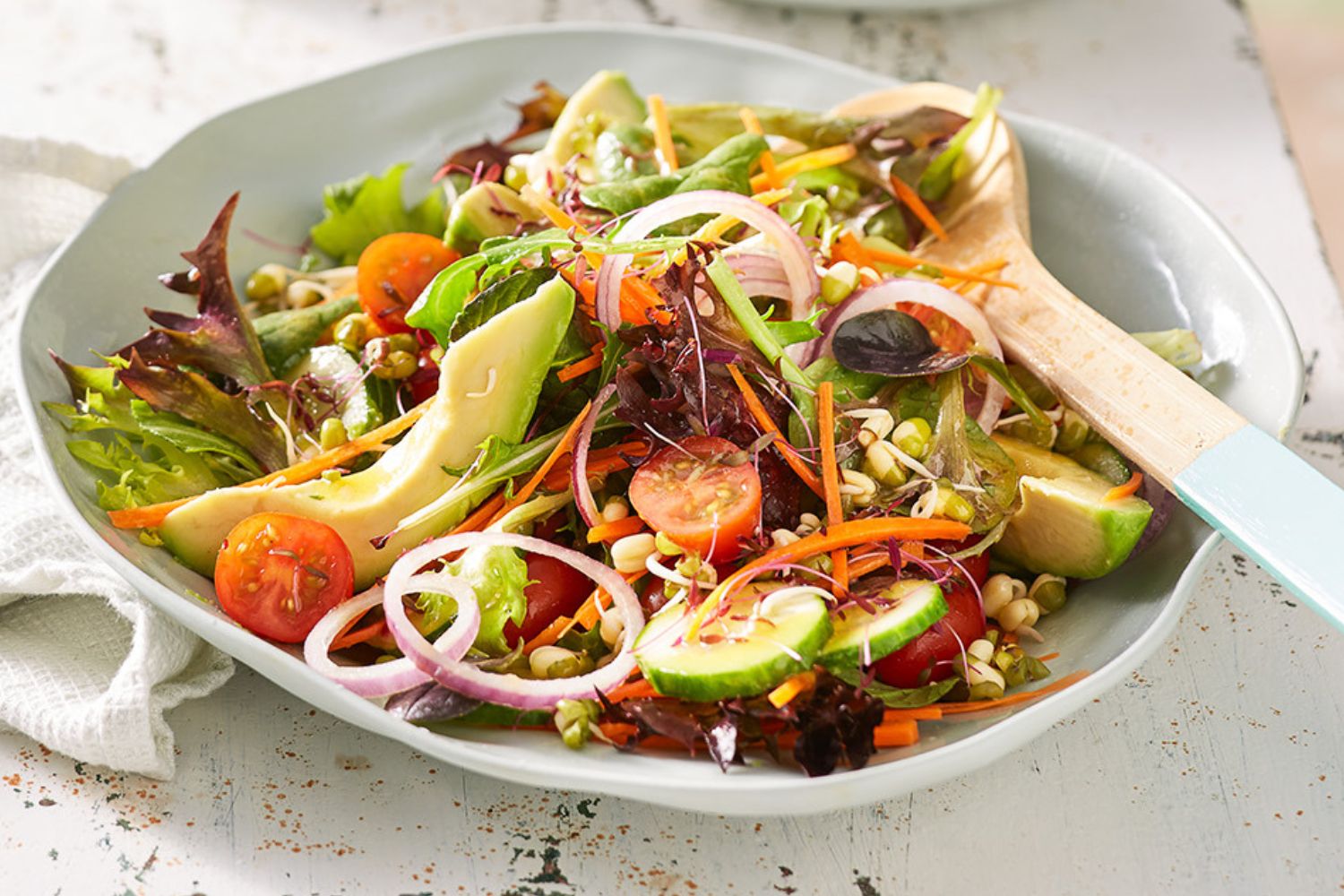 The Best Garden Salad Recipe For A Dinner Side Recipe | Better Homes ...