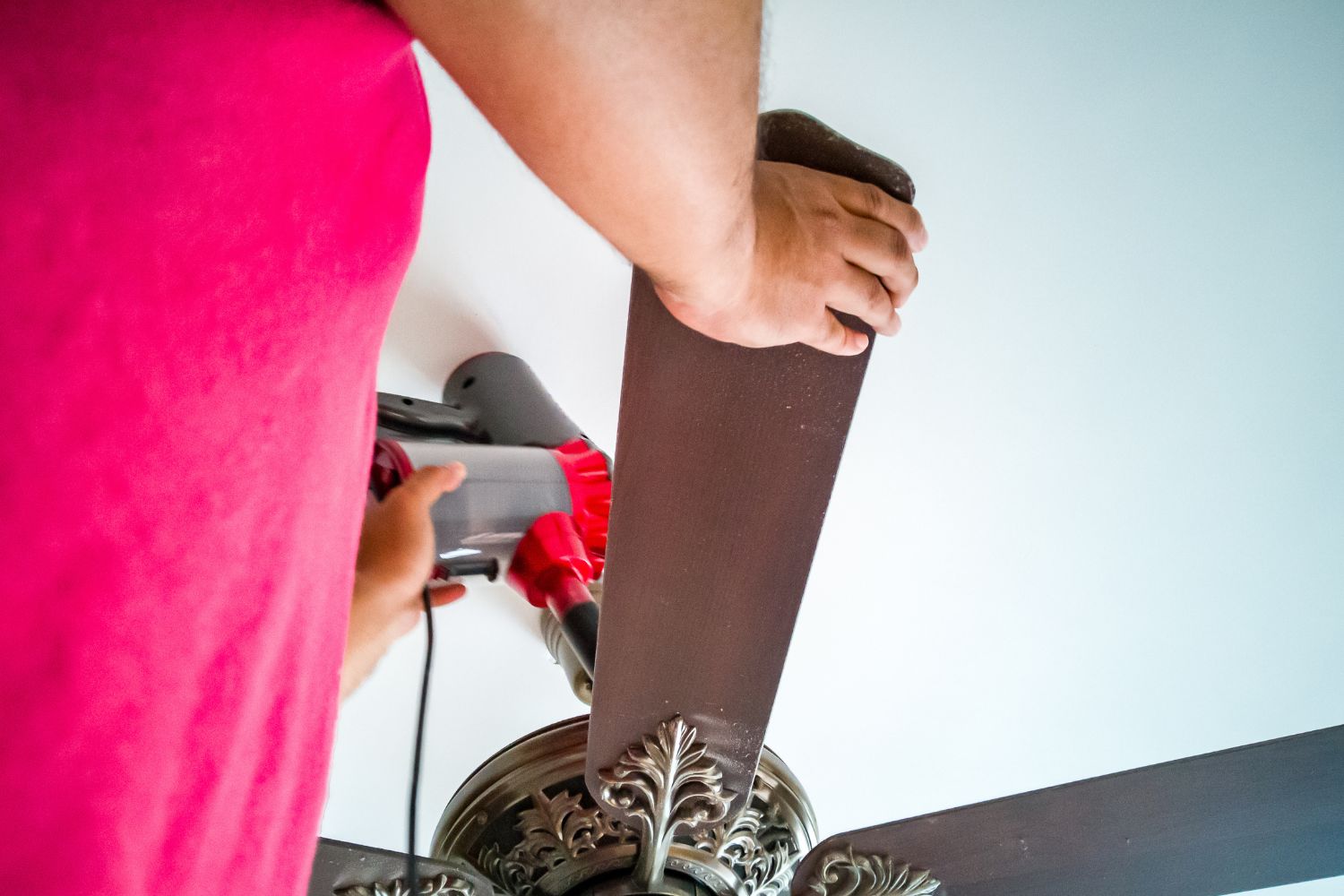 How To Clean Ceiling Fans Effectively | Better Homes and Gardens