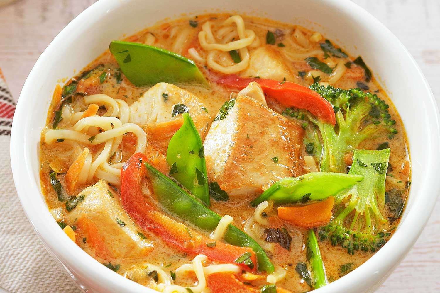 Coconut Chicken Noodles Recipe | Better Homes and Gardens