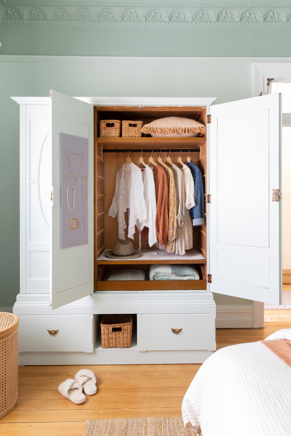 How to makeover an old wardrobe | Better Homes and Gardens