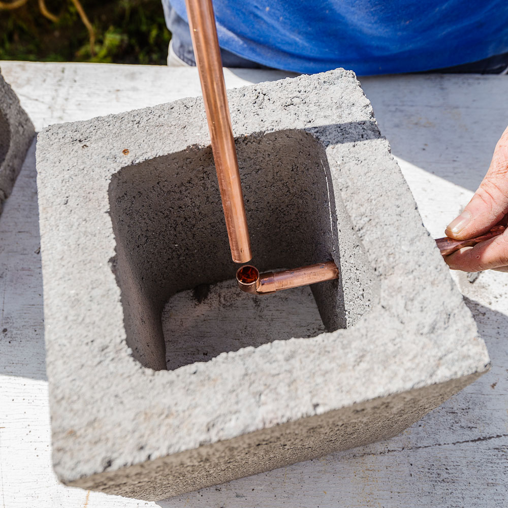 How to create a rock water feature to your garden | Better Homes and ...