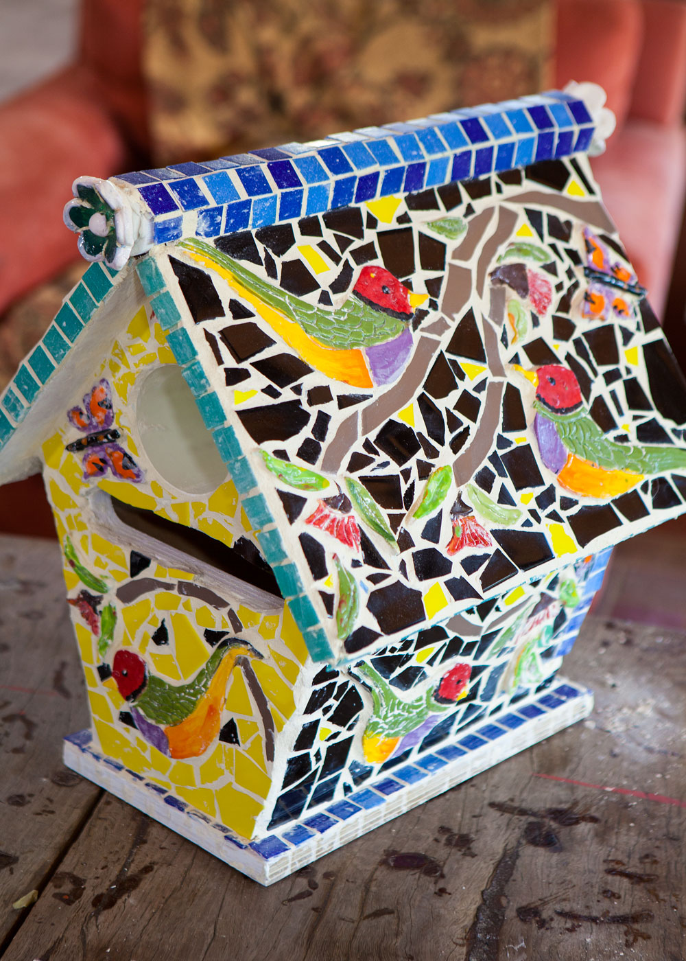 How to make a mosaic letterbox | Better Homes and Gardens