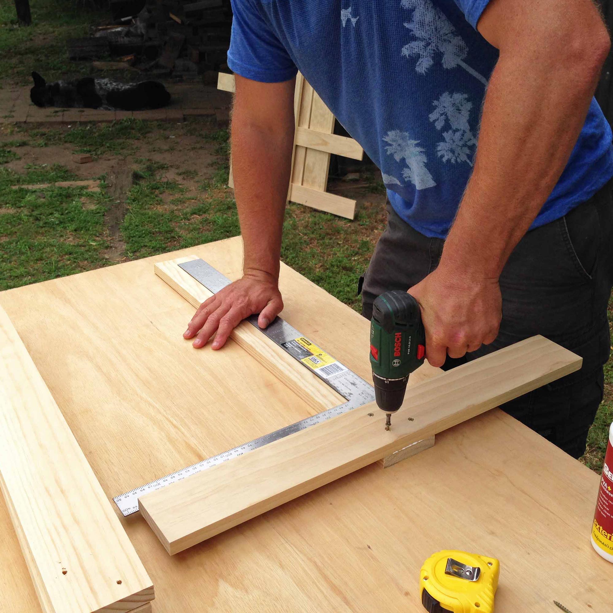 Make your own trestle table | Better Homes and Gardens