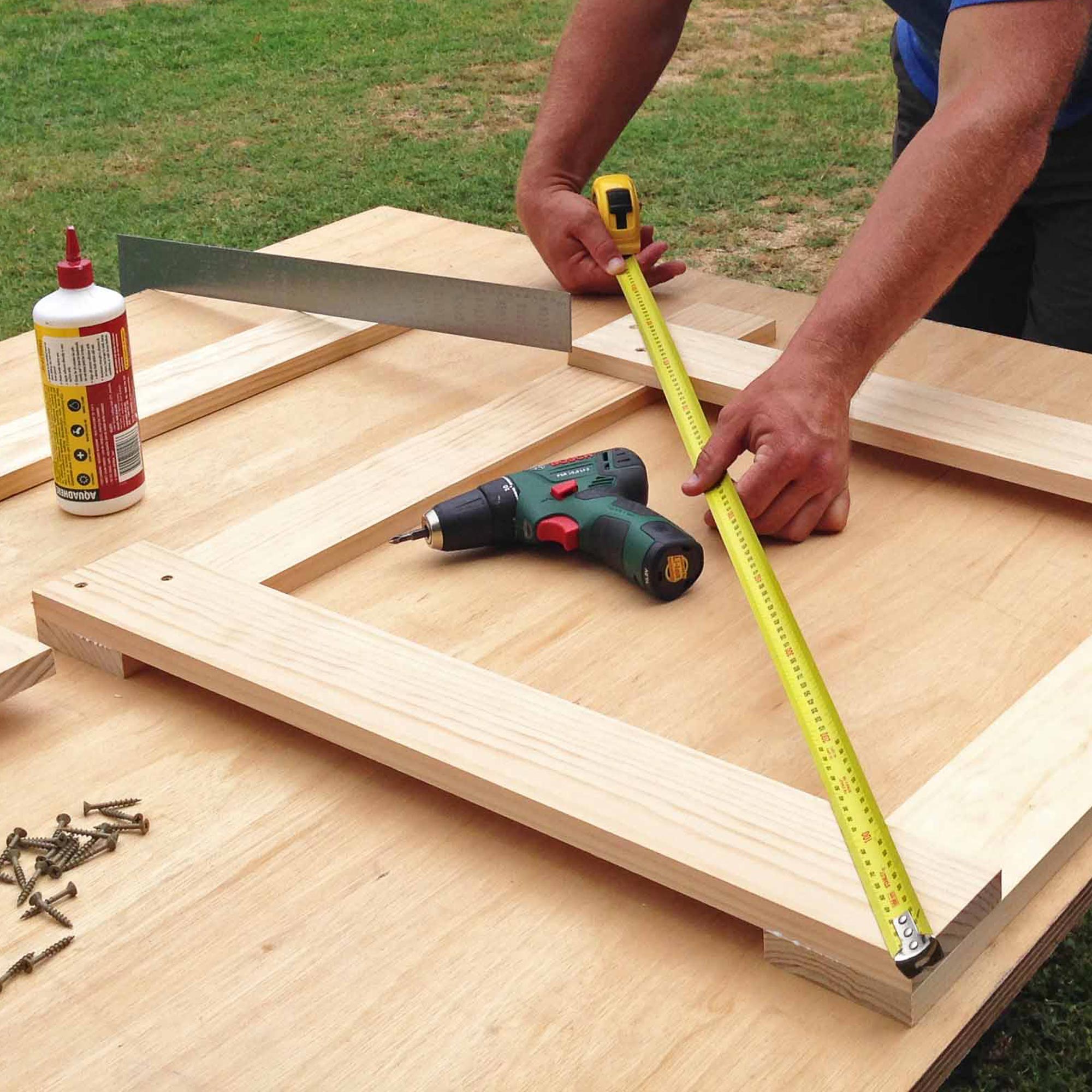 Make your own trestle table | Better Homes and Gardens