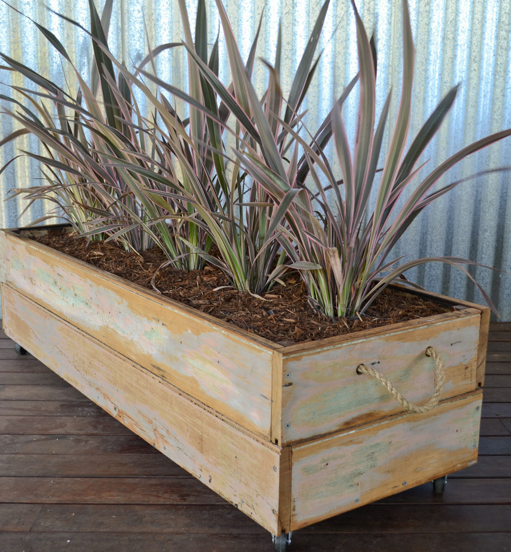 How to make a recycled planter box | Better Homes and Gardens